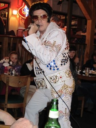 Elvis celebrates his 76th birthday at Sweet P's BBQ and Soul House ...