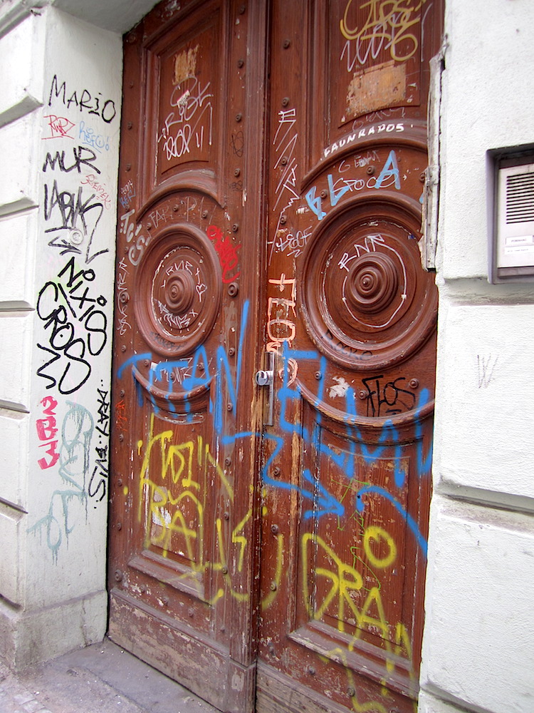 Pondering pernicious painting in Prague - Blue StreakBlue Streak