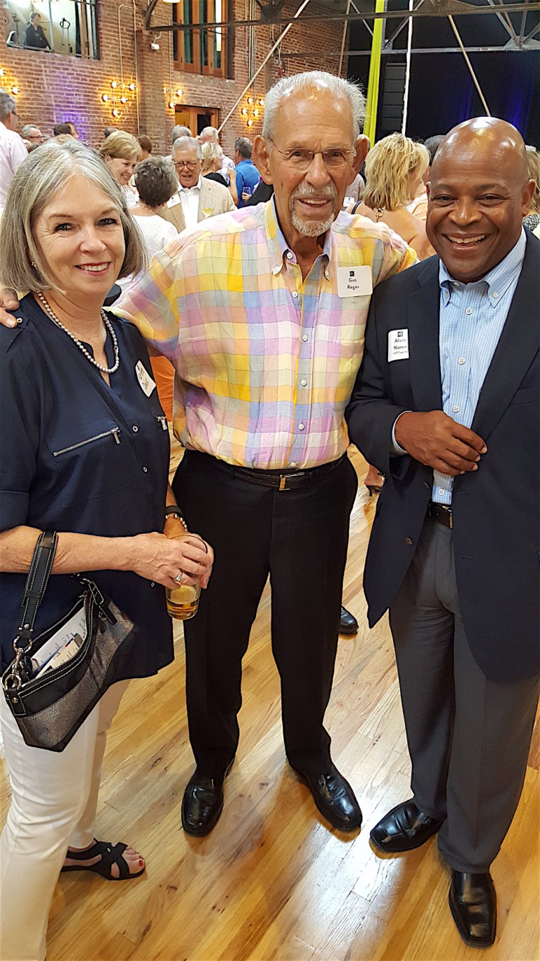 Regas Square wows at preview party - Blue StreakBlue Streak