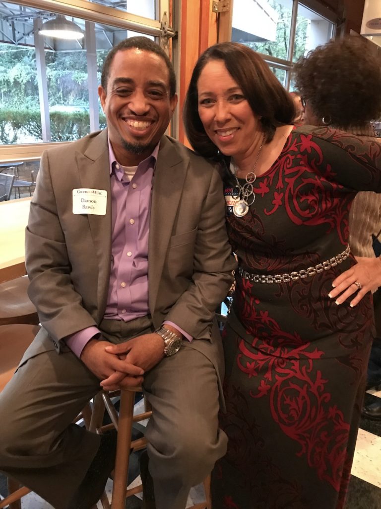Gwen attracts diverse support (and fun!) at Holly's - Blue StreakBlue ...