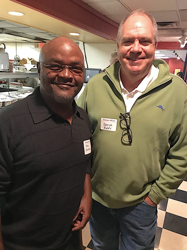 Gwen attracts diverse support (and fun!) at Holly's - Blue StreakBlue ...