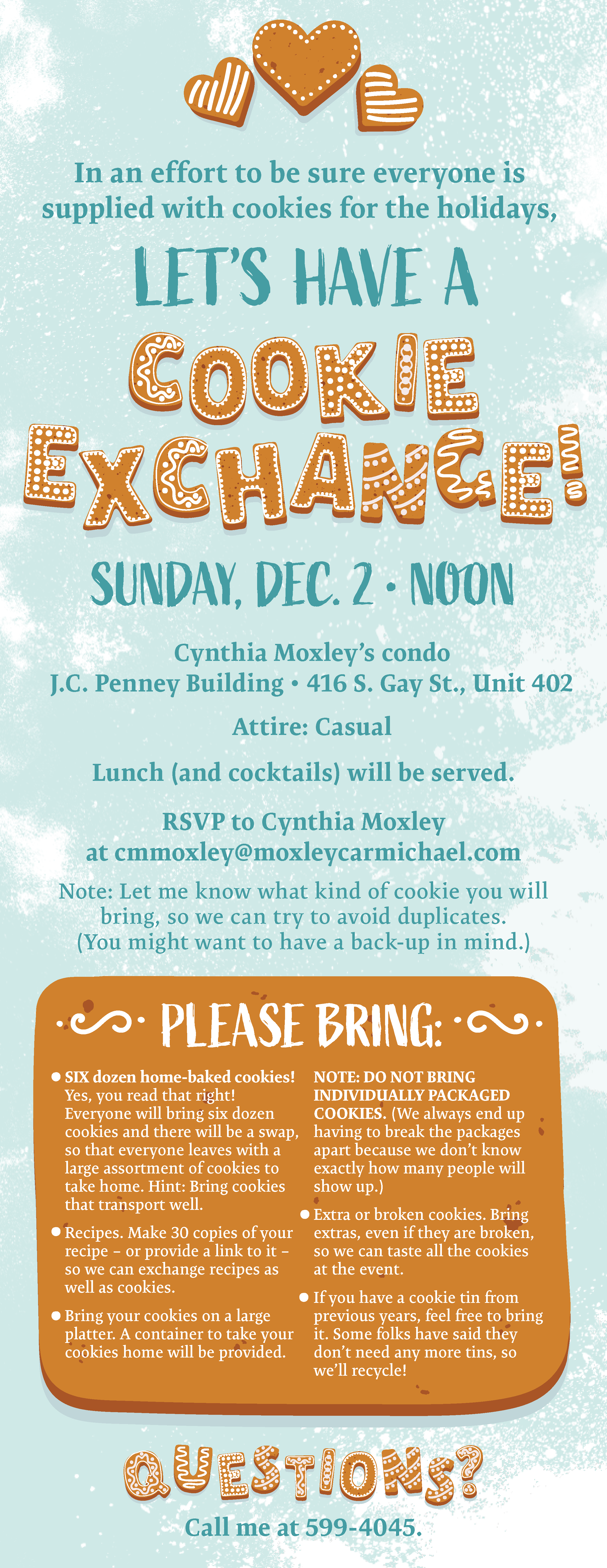 Another year, another million calorie cookie event! - Blue StreakBlue ...