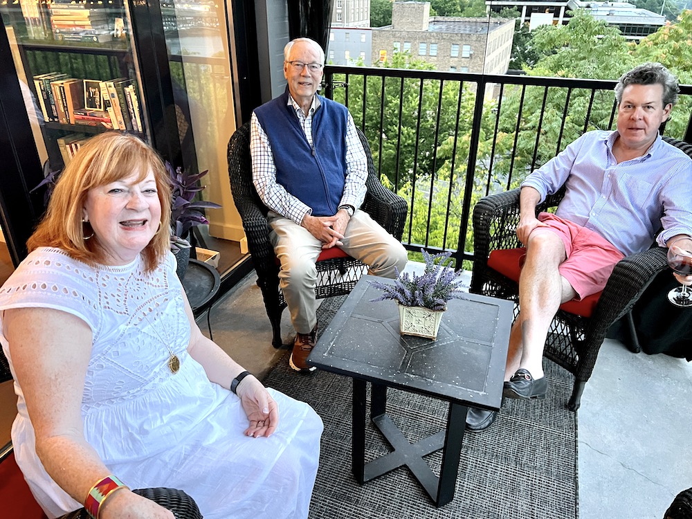 Downtown dinner group salutes friend - Blue StreakBlue Streak