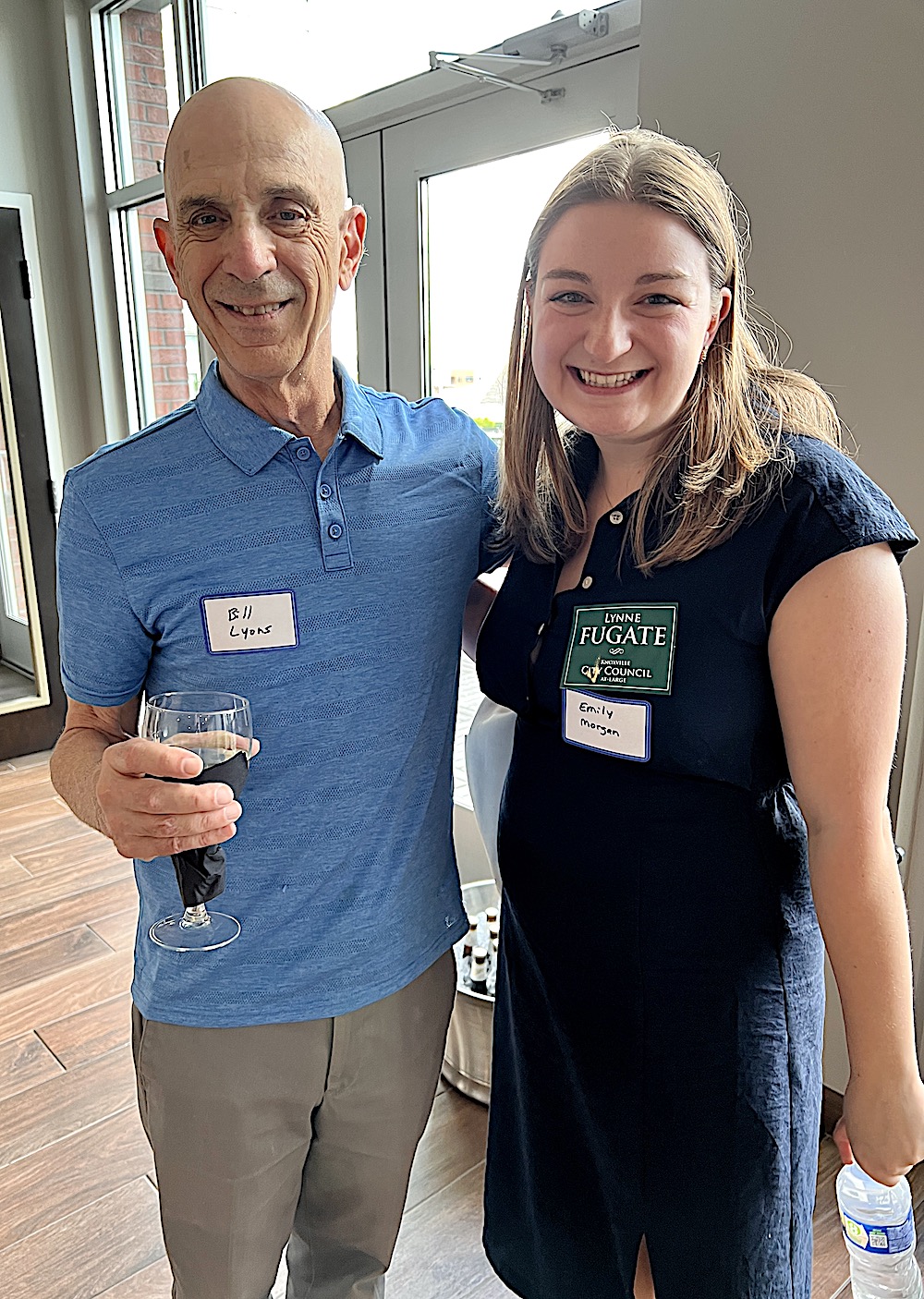 Friends gather downtown to support Lynne Fugate - Blue StreakBlue Streak
