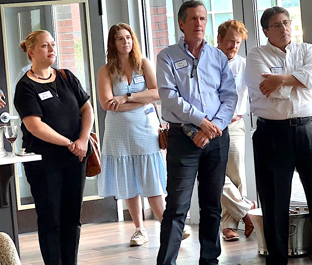 Friends gather downtown to support Lynne Fugate - Blue StreakBlue Streak