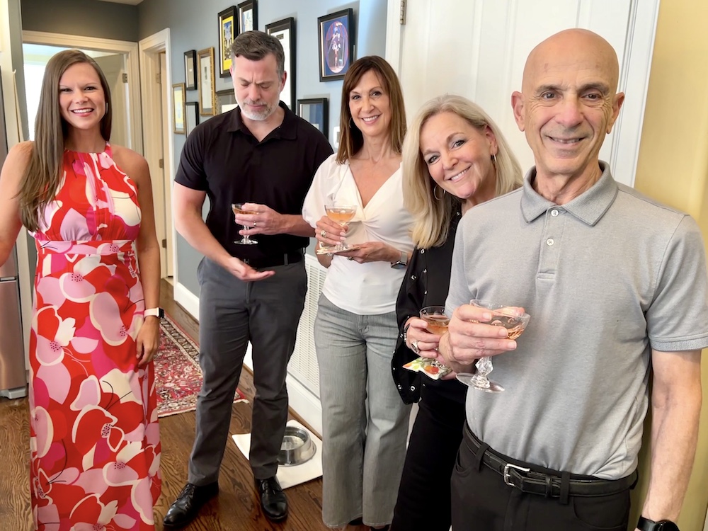 A progressive dinner for history - Blue StreakBlue Streak