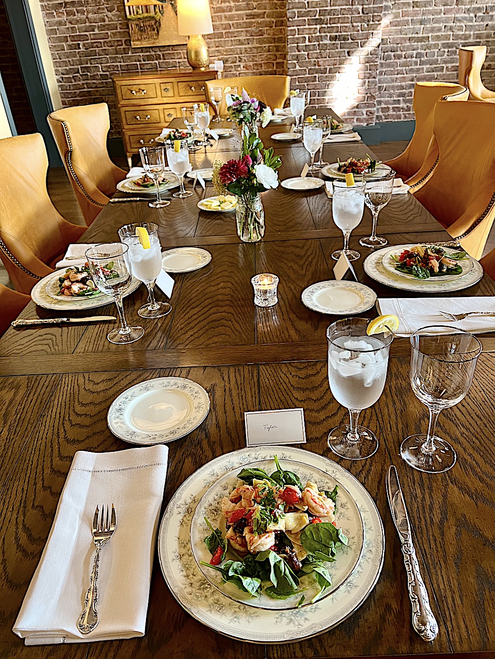 A progressive dinner for history - Blue StreakBlue Streak