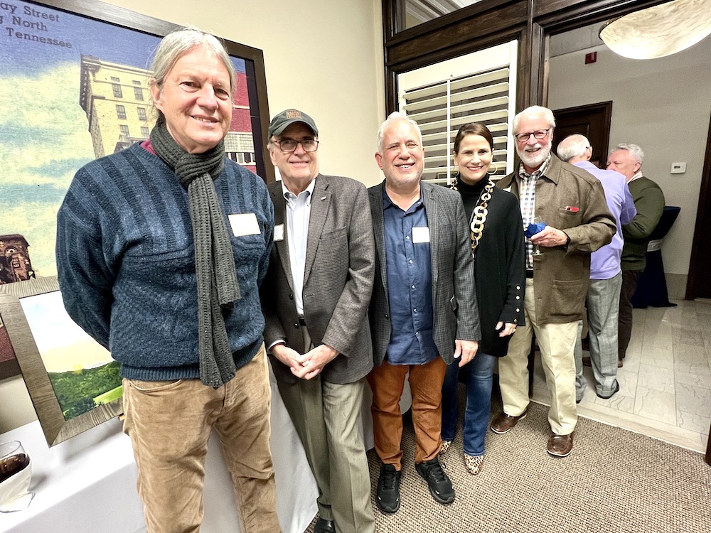Celebrating an old building and a slightly younger man! - Blue ...