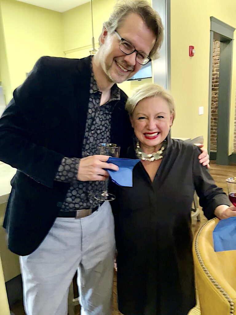 Downtowners give proper welcome to new museum head - Blue StreakBlue Streak