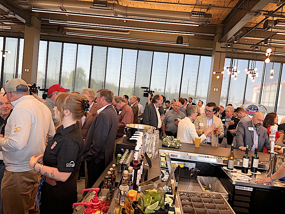 "Diamond-level" venue attracts dignitaries - and smiles! - Blue ...