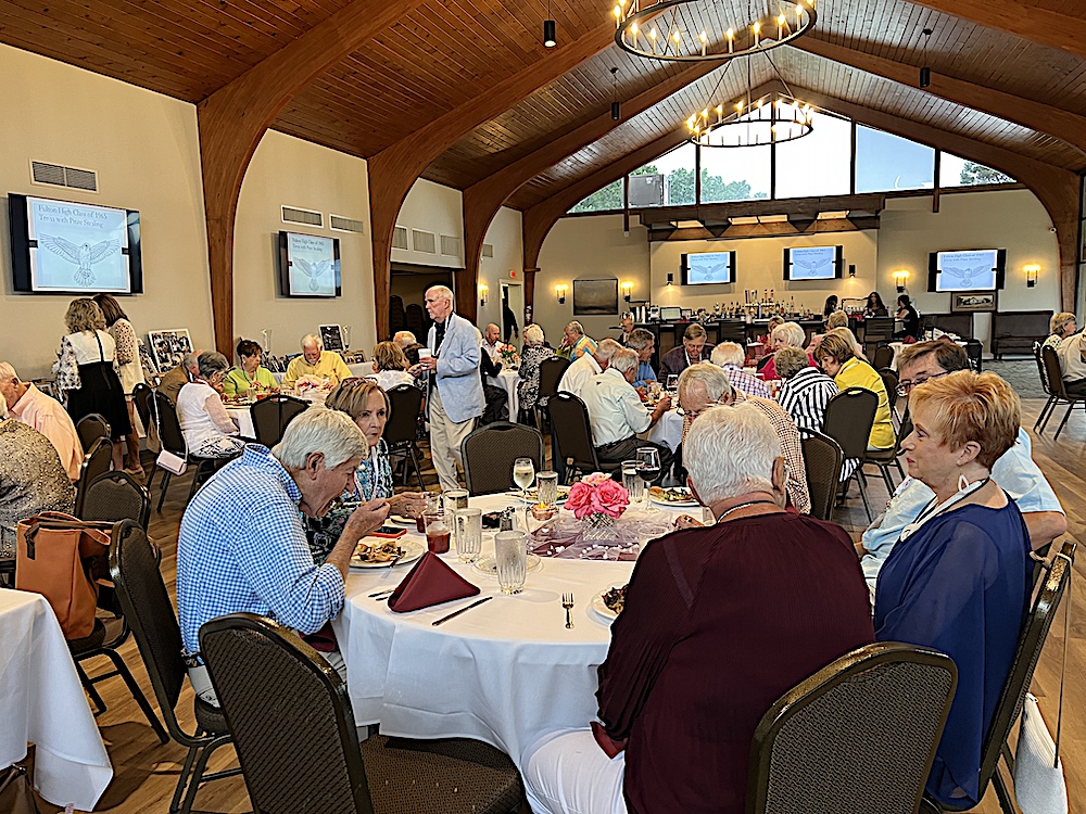 After 60 years, these folks still like to party together! - Blue ...