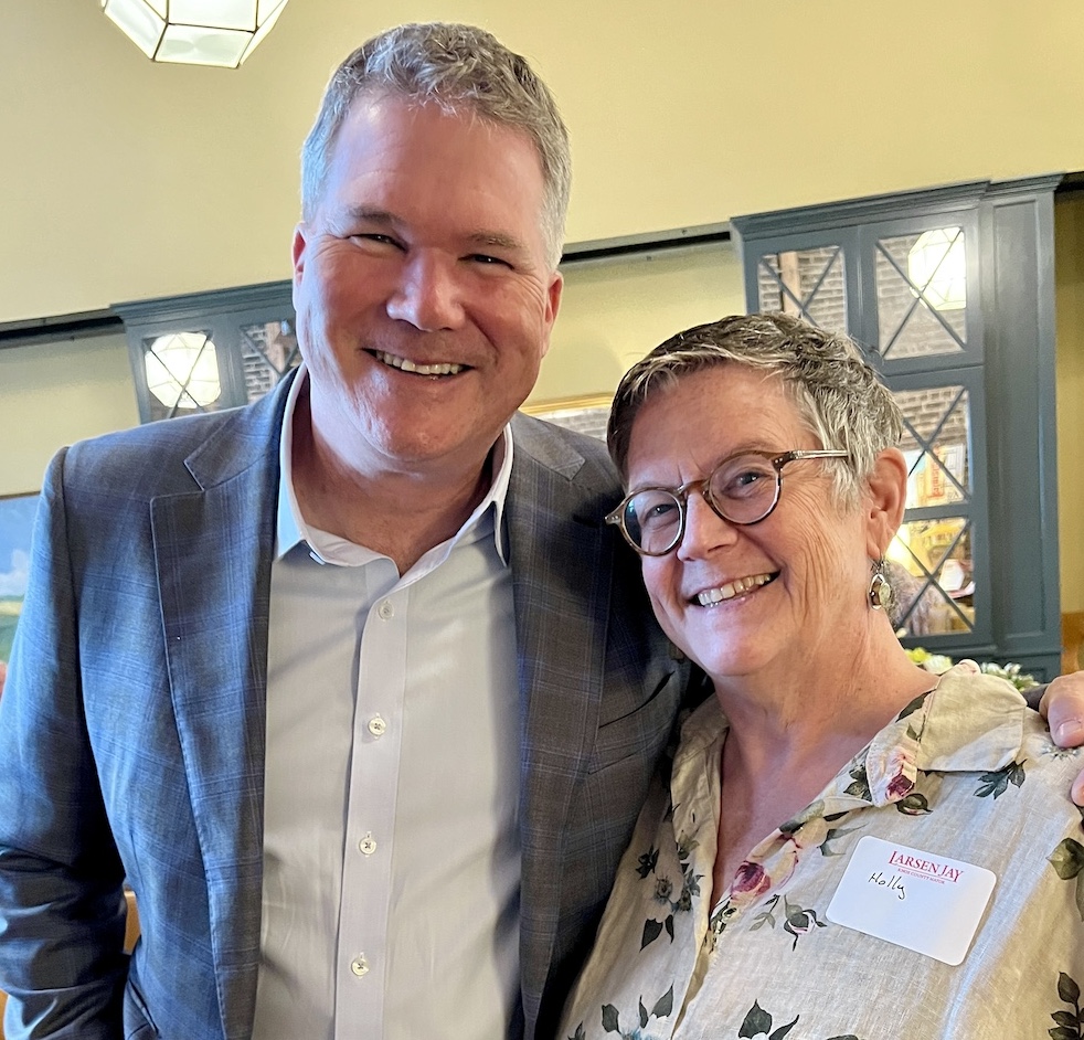 Larsen Jay's message resounds with downtown crowd - Blue StreakBlue Streak